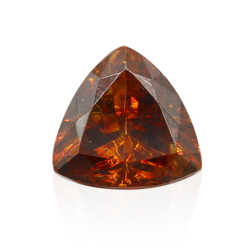 Sphalérite espagnole 1.4ct Trilliant Cut Gem