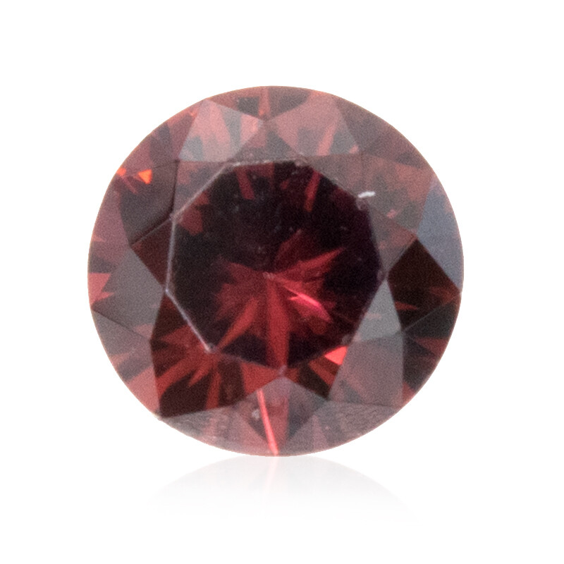 Pierre précieuse Zircon rouge radieux 0,92ct, Cambodge